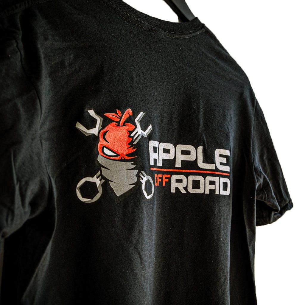 Apple OffRoad Official Black T-Shirt – Apple Off-Road