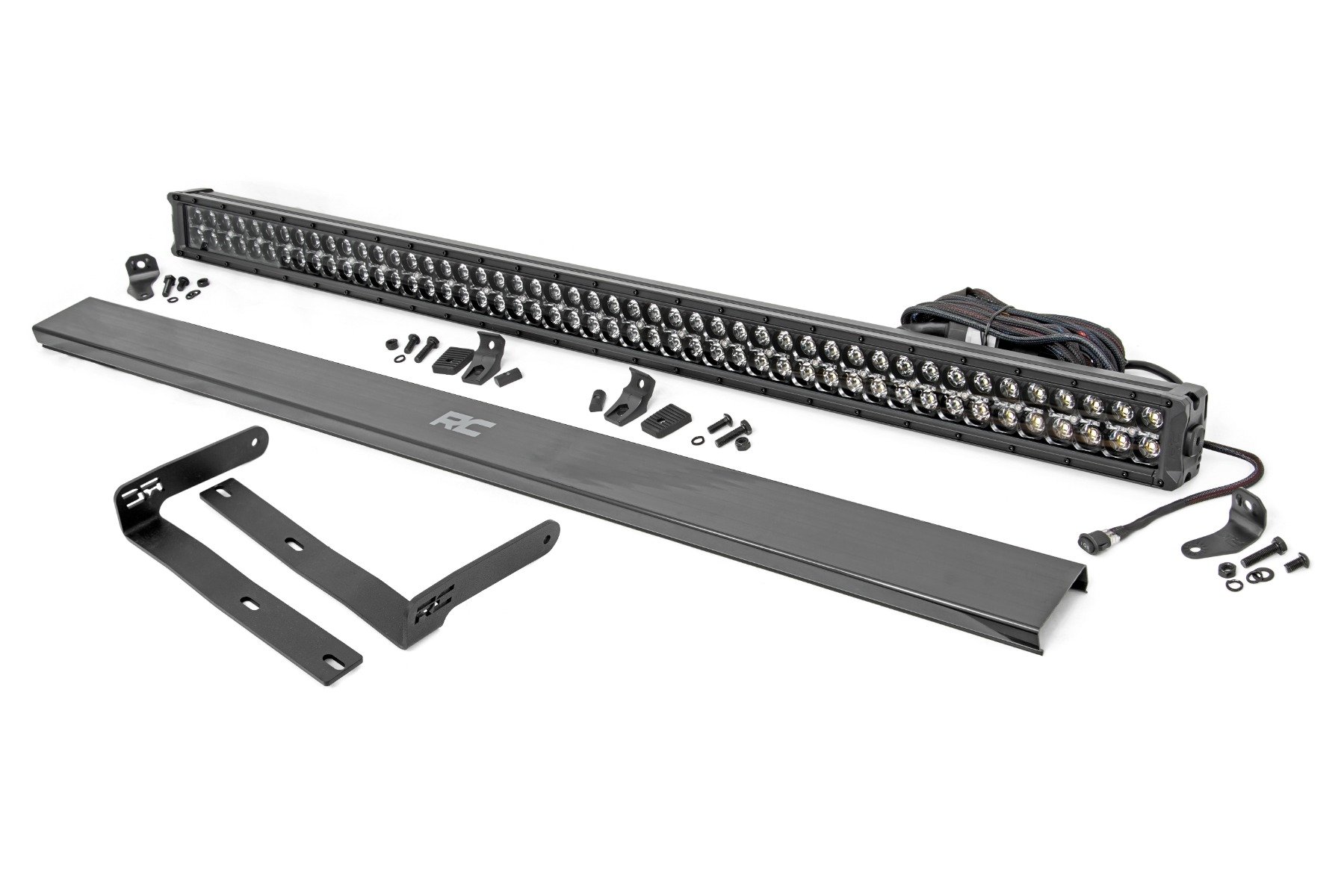 LED Black Dual Row DRL Light Bar Kit | 50 Inch | Kubota RTV-X1120 ...