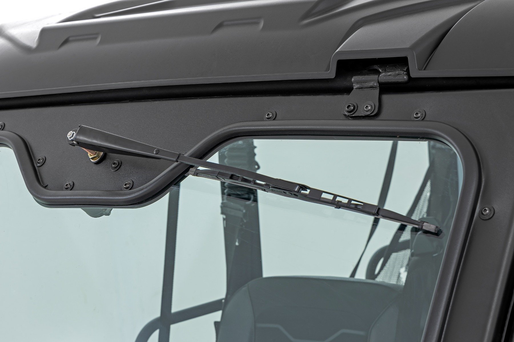 Universal UTV Powered Wiper w/Washer Tank | 16" Blade - Apple Off-Road
