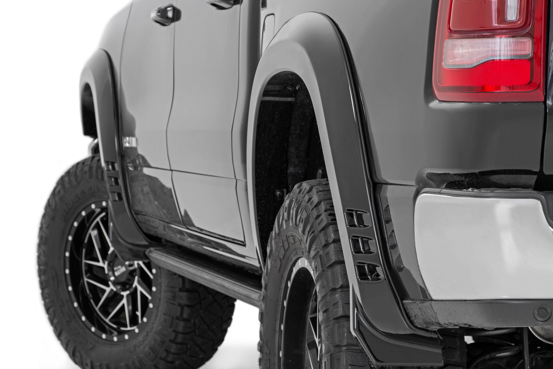 Pocket Fender Flares | PRD Deep Red | Ram 1500 2WD/4WD (2019-2024 ...